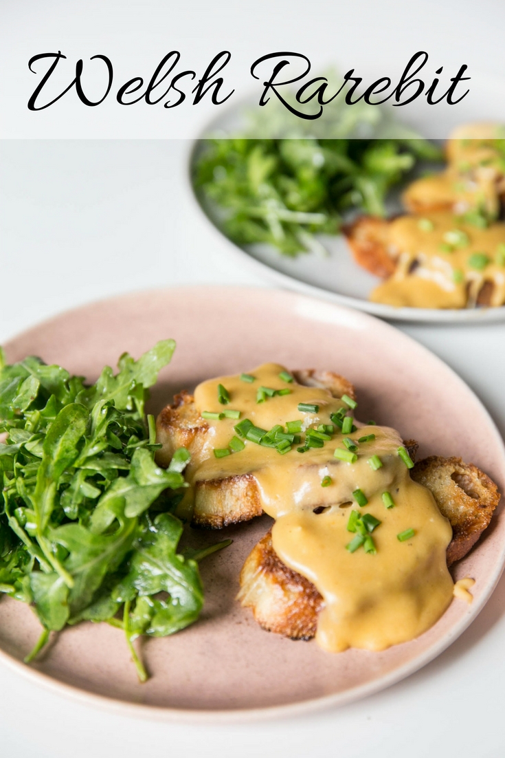Welsh rarebit cheese toast